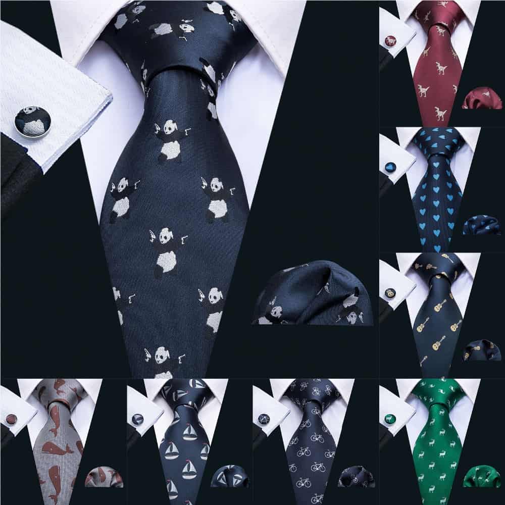 100% Silk Pattern Tie | sebastian7