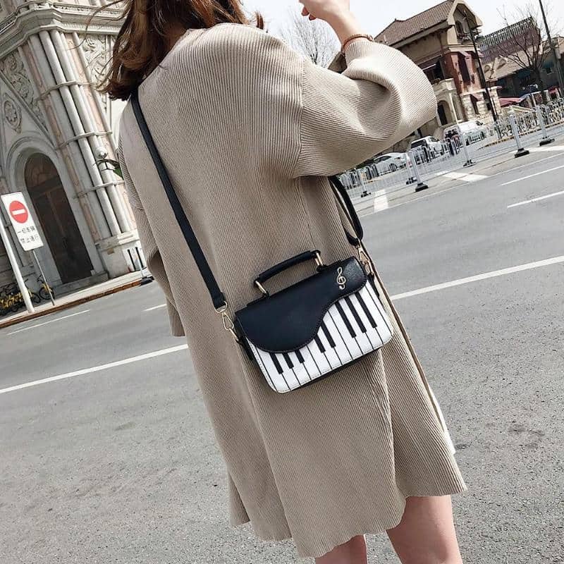 Piano Leather Handbag | sebastian7