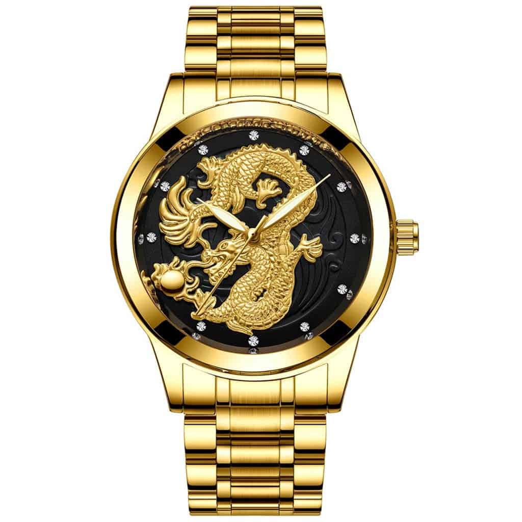 Embossed Dragon Watch | sebastian7