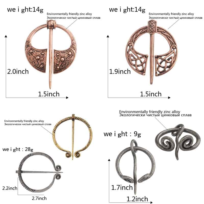 Medieval Cloak Pin | sebastian7