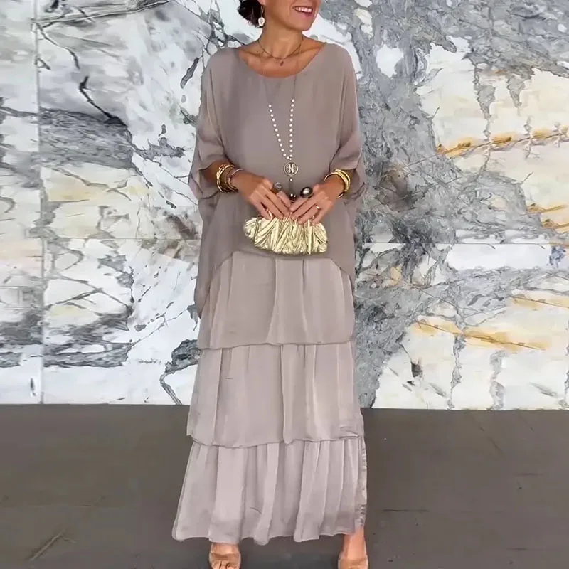 Elegant Layered Design Dress | sebastian7